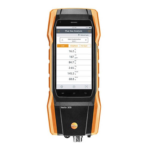 Testo 300-RC-KIT Residential / Commercial Combustion Analyzer Kit w...