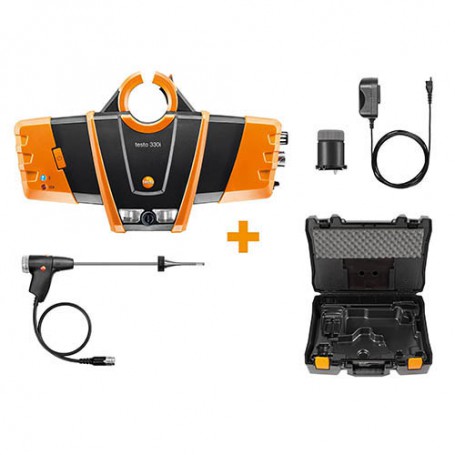 Testo 330i-LX-KIT Bluetooth Combustion Analyzer Kit #1 with Flue Ga...