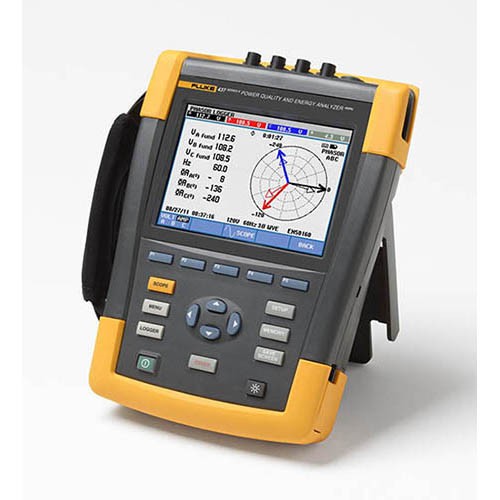Fluke 437-II Three-Phase Power Quality and Energy Analyzer with Flu...