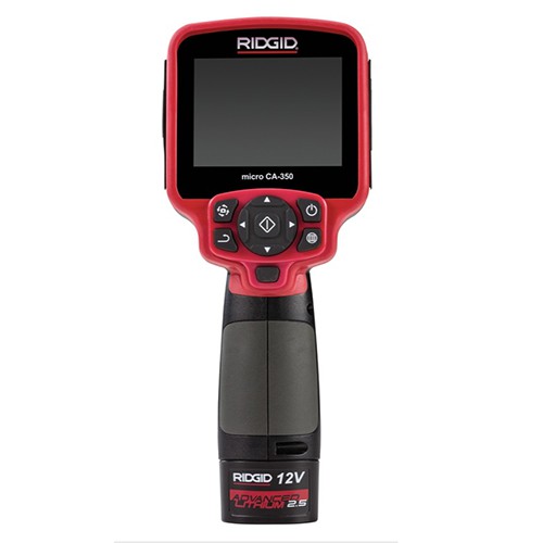 RIDGID micro CA-350 Handheld Inspection Camera with 17mm Imager, 3 ...