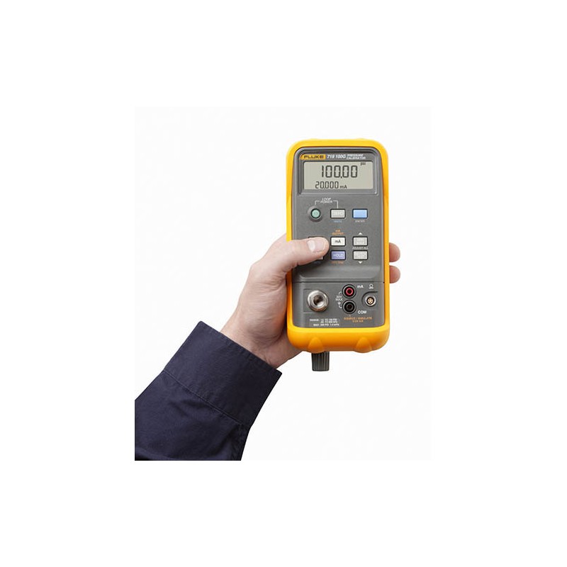 Fluke 719 Electric Pressure Calibrator, -12 to 120 psi, .025% Accur...