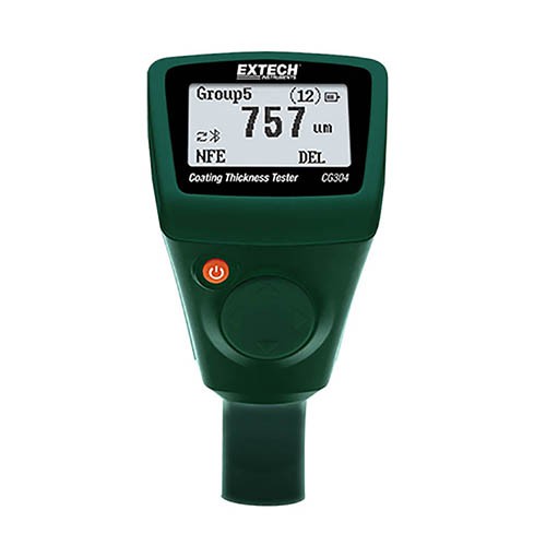 Extech CG304 Coating Thickness Tester for Ferrous & Non-Ferrous Sub...