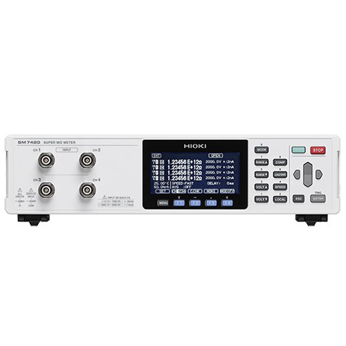 Hioki SM7420 4-Channel Super Megohmmeter, Dedicated Micro Current M...