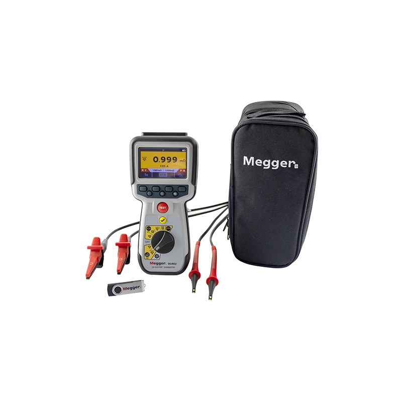 Megger DLRO2 Ducter Handheld 2A Low Resistance Ohmmeter at NEOinstr...