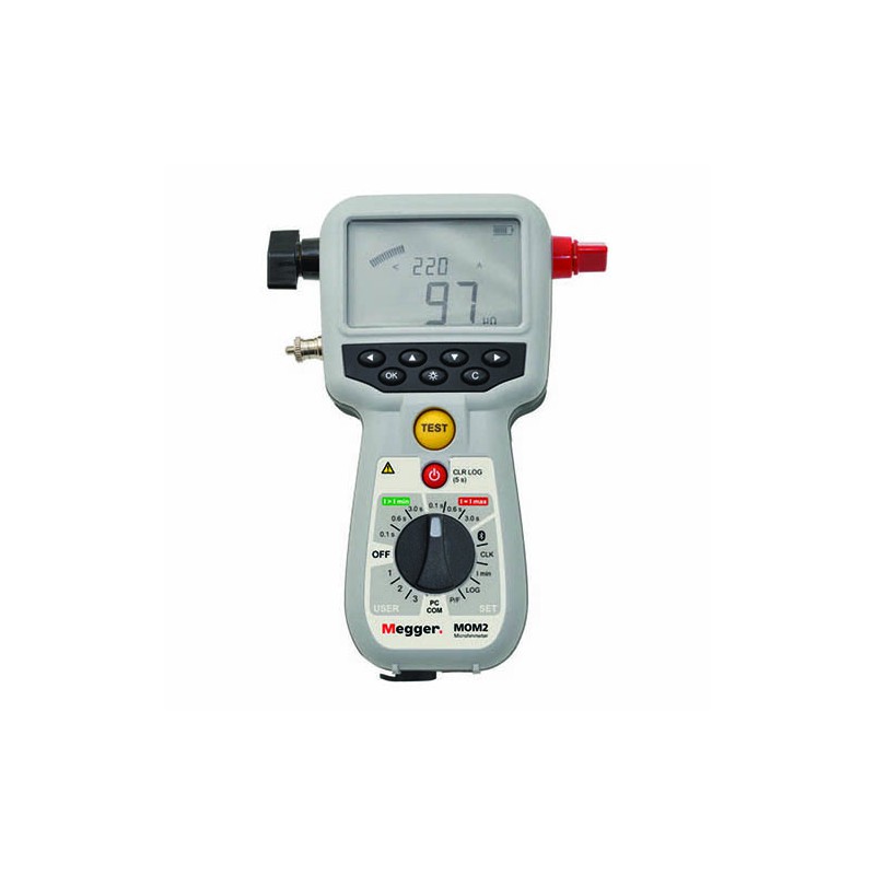 Megger BD-59095 MOM2 Handheld Micro-Ohmmeter, 240 A at NEOinstrumen...