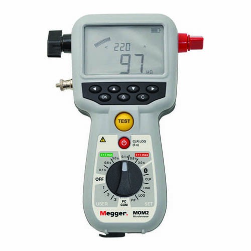 Megger BD-59095 MOM2 Handheld Micro-Ohmmeter, 240 A at NEOinstrumen...