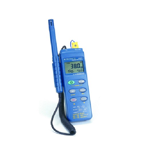 BK Precision 725 Datalogging Humidity/Temperature Meter w/ Dual Inp...