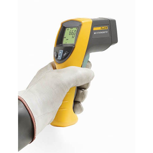 Fluke 561 CAL Infrared and Contact Thermometer with NIST Calibratio...