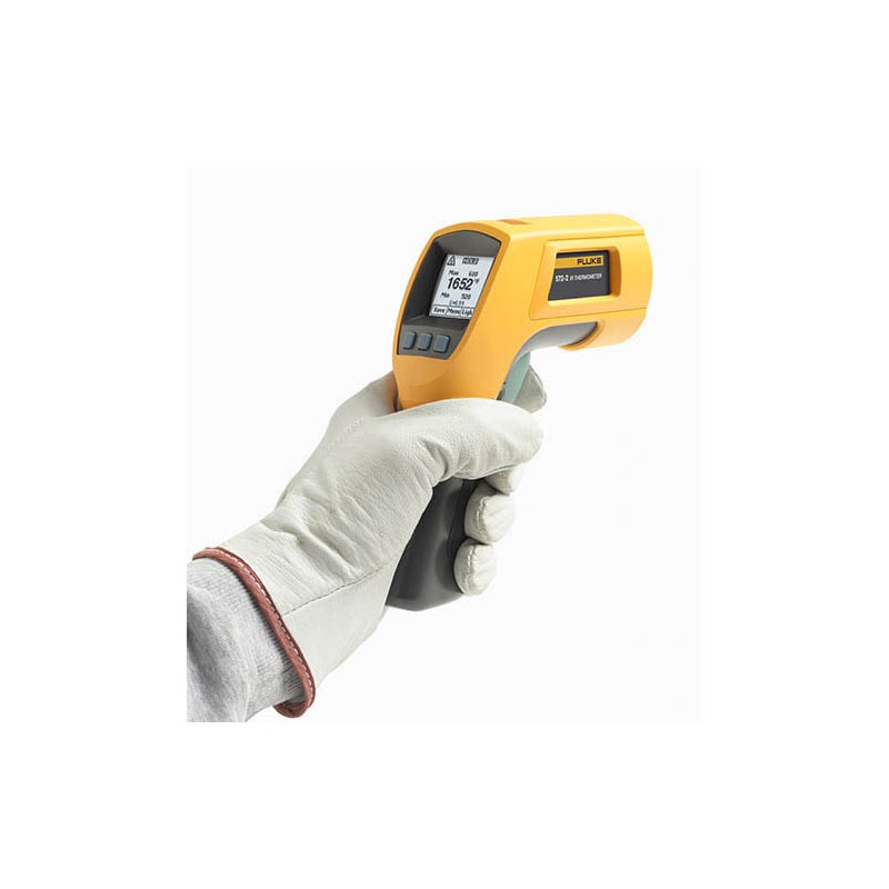 Fluke 572-2 Infrared and Contact Thermometer, -22-1652°F Range, 60:...