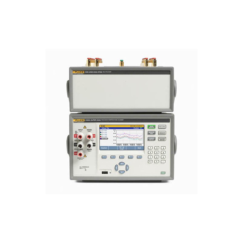 Fluke Calibration 1586A Super-DAQ Precision Temperature Scanner wit...