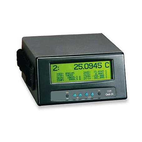 Fluke Calibration 1529 Chub-E4 Thermometer Readout with 2 PRT/Therm...