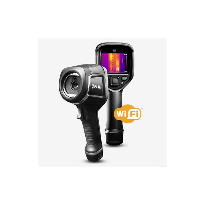 FLIR E8-XT Infrared (IR) Camera with Extended Temperature Range, MS...