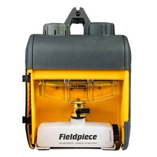 Fieldpiece VP55 1/3 hp 5 CFM, Two-Stage Vacuum Pump with RunQuick O...