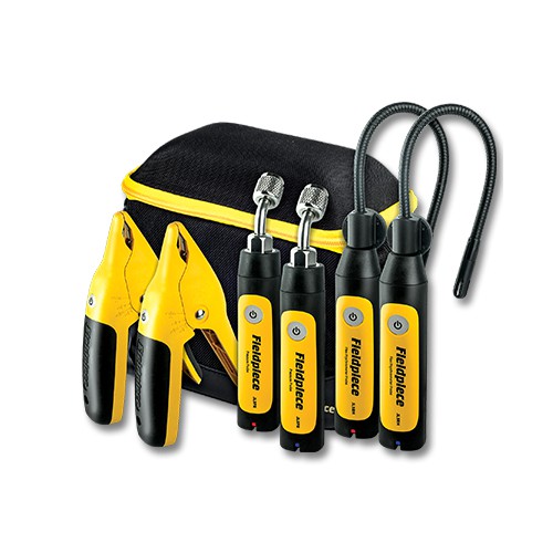 Fieldpiece JL3KH6 Job Link System Charge and Air Kit with Psychrome...