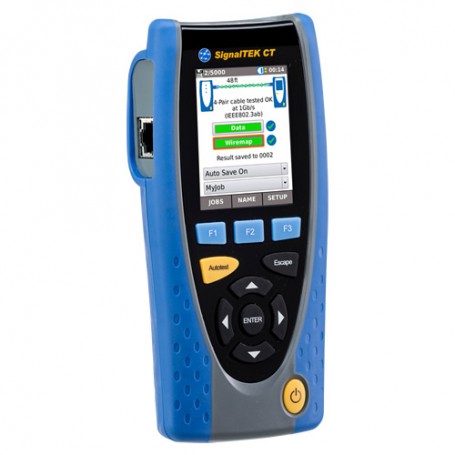 IDEAL Networks SignalTEK CT Data Cable Transmission Tester with Tou...