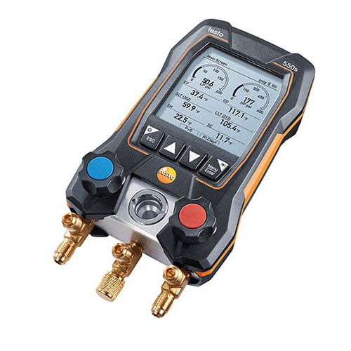 Testo 550s-SMART-VACUUM-KIT 2-Valve Digital Manifold Kit with Wirel...