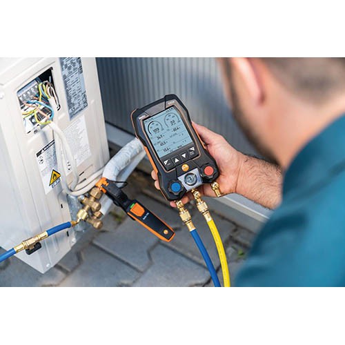 Testo 550s-SMART-VACUUM-KIT 2-Valve Digital Manifold Kit with Wirel...