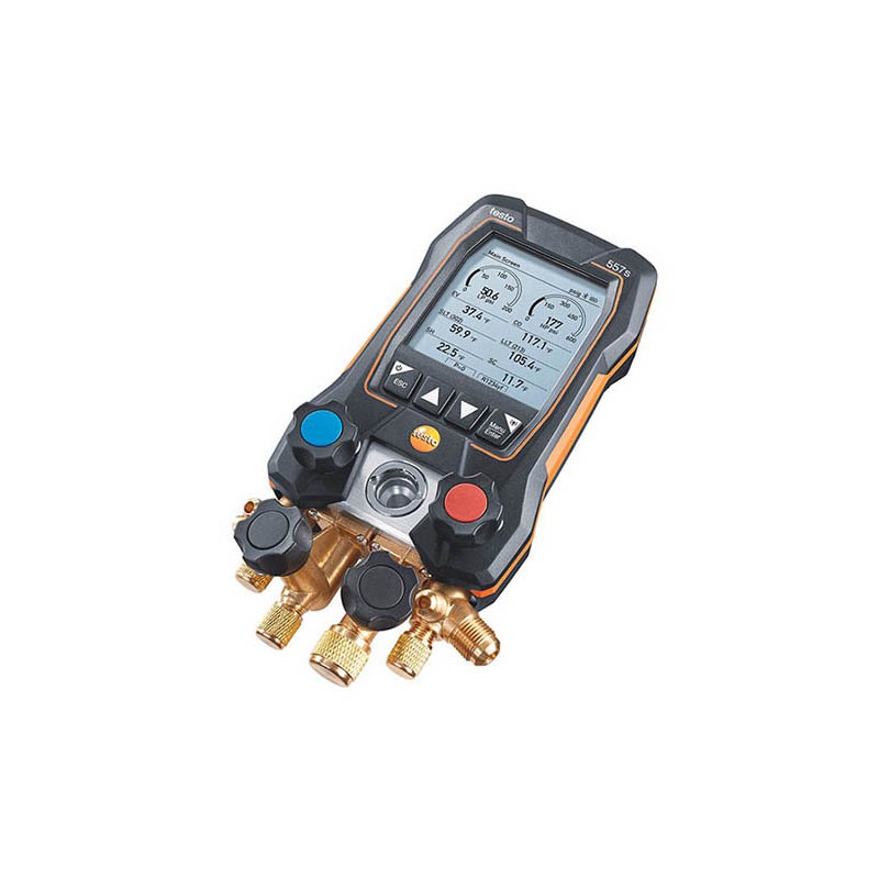 Testo 557s-SMART-VACUUM-KIT 4-Valve Digital Manifold Kit with Wirel...