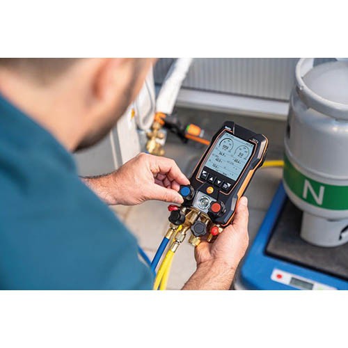 Testo 557s-SMART-VACUUM-KIT 4-Valve Digital Manifold Kit with Wirel...