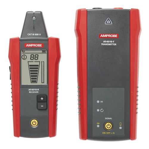 Amprobe AT-6010 600 V AC/DC Advanced Wire Tracer Kit with 2.5 in. L...