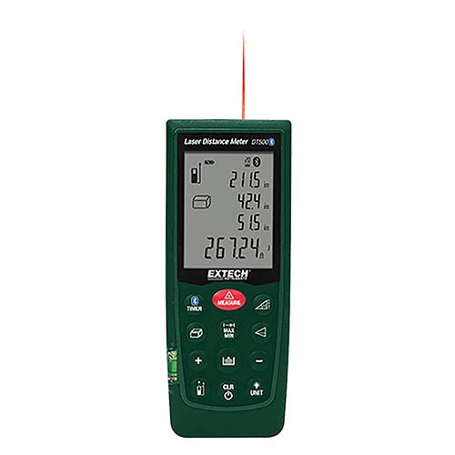 Extech DT500 Laser Distance Meter with Bluetooth at NEOinstruments.com