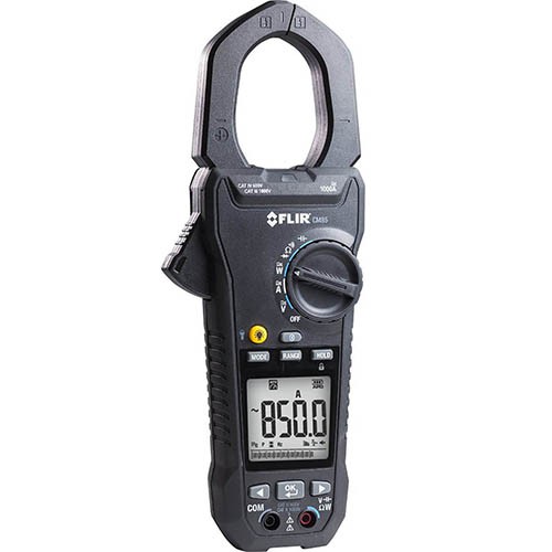 FLIR CM85-NIST 1000A AC/DC True RMS Power Clamp, VFD Mode, METERLiN... FLIR CM85-NIST 1000A AC/DC True RMS Power Clamp, VFD Mode, METERLiN...