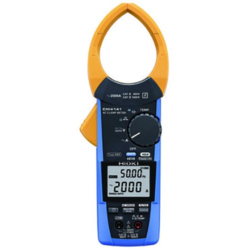 Hioki CM4142 True-RMS AC Clamp Meter, 2000A AC with Innovative Curr...