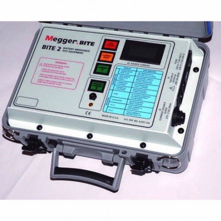 Megger BITE2 Battery Impedance Tester, 7000 Ah, 110/230 VAC, 50/60 ...