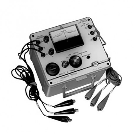 Megger 560400 Motor and Phase Rotation Tester, 25/50/60/400 Hz at N...